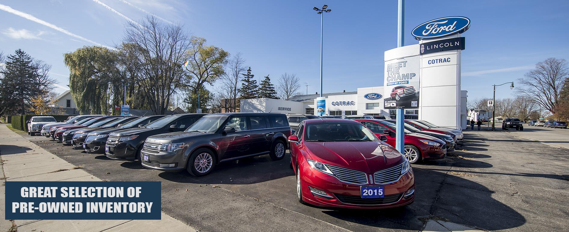 Dutton Dealership Serving Dutton, ON | Dealer | Cotrac Ford Lincoln Sales