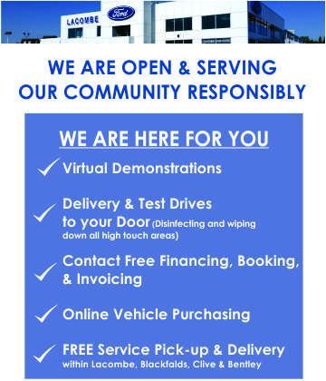 New & Used Ford Cars, Trucks & SUVs Dealership in Lacombe, AB | Lacombe ...