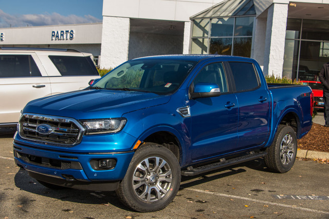 2019 Ford Ranger Lariat Lightning Blue 2 3l Ecoboost® Engine With Auto