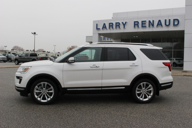 2019 Ford Explorer Limited White Platinum, 3.5L Ti-VCT V6 Engine ...