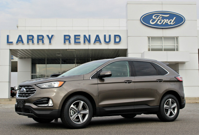 2019 Ford Edge Titanium Stone Grey, Twin-Scroll 2.0-L EcoBoost® Engine ...