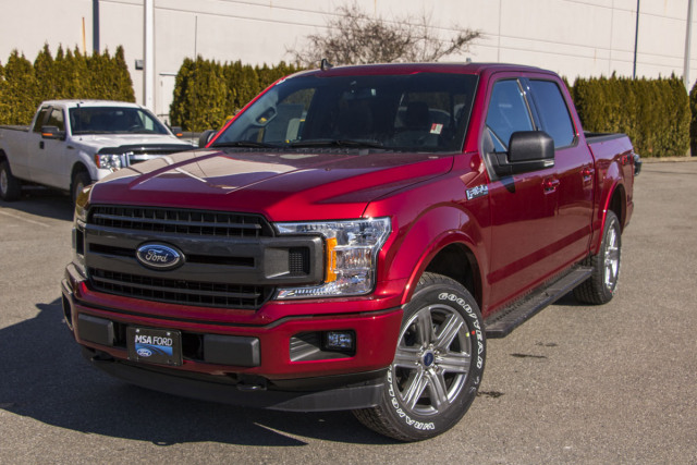 2019 Ford F-150 XLT Ruby Red, 5.0L Ti-VCT V8 engine with Auto Start ...