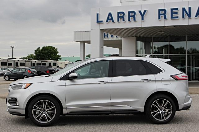 2019 Ford Edge Titanium Ingot Silver, Twin-Scroll 2.0-L EcoBoost ...