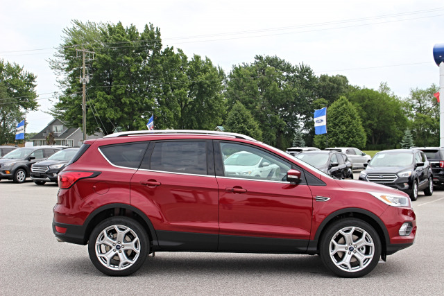 2019 Ford Escape Titanium Ruby Red, 2.0L EcoBoost Engine with Auto ...