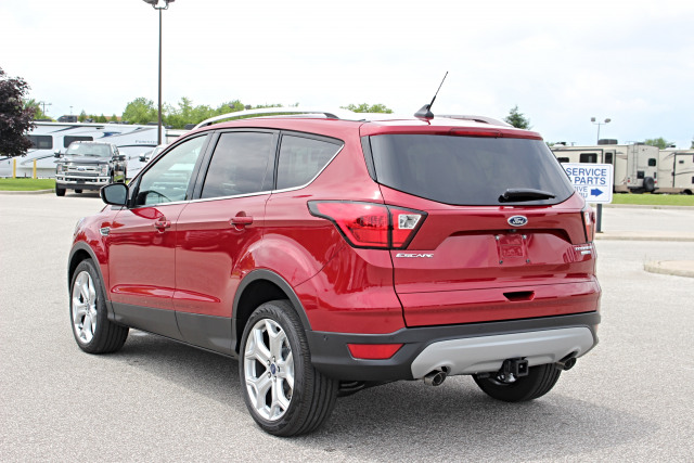 2019 Ford Escape Titanium Ruby Red, 2.0L EcoBoost Engine with Auto ...