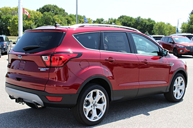 2019 Ford Escape Titanium Ruby Red, 2.0L EcoBoost Engine with Auto ...