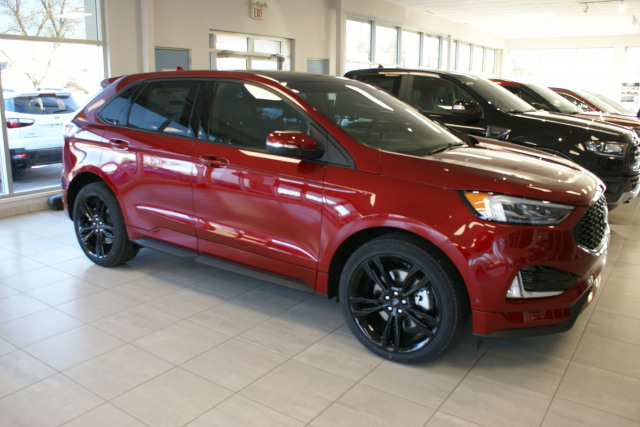 2019 Ford Edge ST Ruby Red, 2.7L V6 EcoBoost® Engine | Senchuk Ford Sales