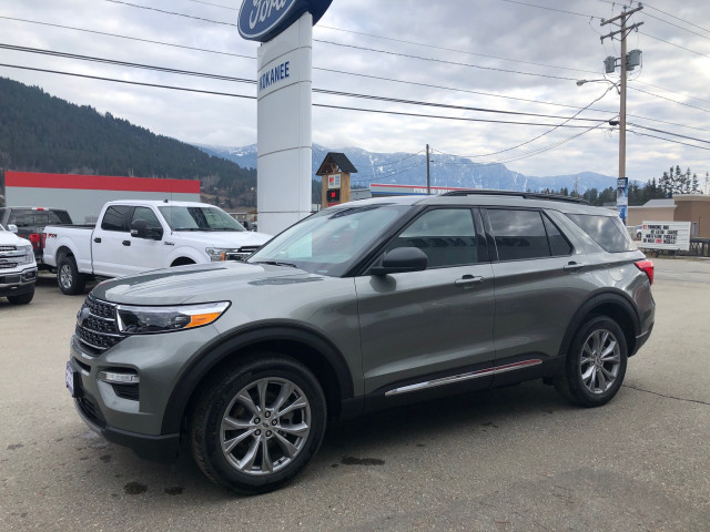 2020 Ford Explorer XLT Silver Spruce, 2.3L I-4 EcoBoost Engine with ...