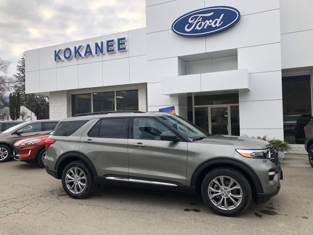 2020 Ford Explorer XLT Silver Spruce, 2.3L I-4 EcoBoost Engine with ...