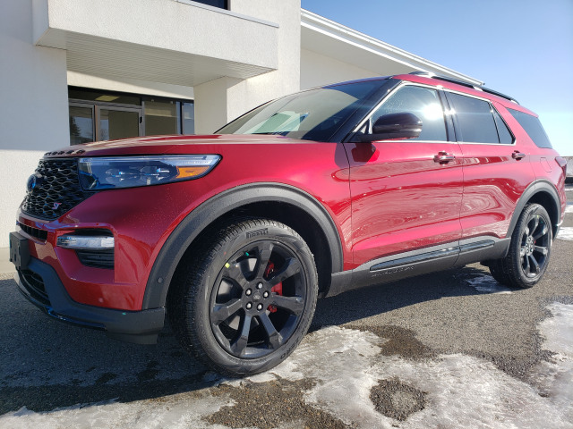 2020 Ford Explorer ST Rapid Red, 3.0L EcoBoost® V6 Engine with Auto ...
