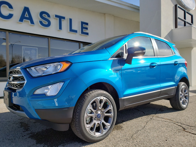 2020 Ford EcoSport Titanium Blue Candy Metallic Tinted Clearcoat, 2.0L ...