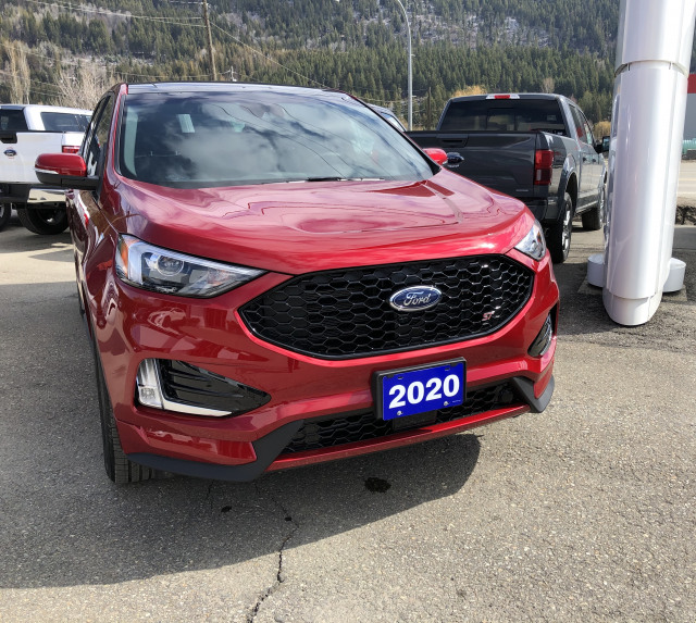2020 Ford Edge ST Rapid Red, 2.7L V6 EcoBoost® Engine | Kokanee Ford Sales