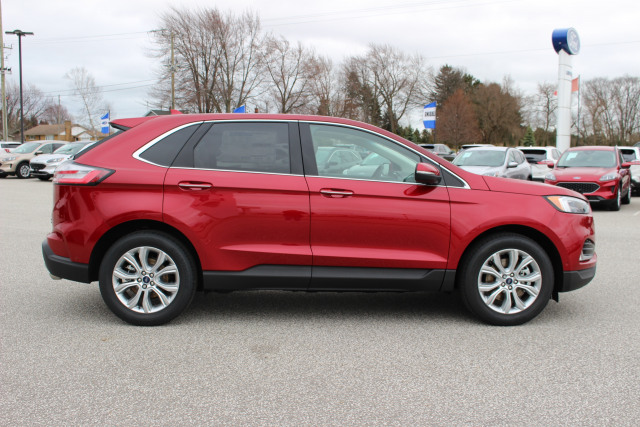 2020 Ford Edge Titanium Rapid Red, Twin-Scroll 2.0L EcoBoost® Engine ...