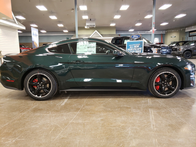 2020 Ford Mustang BULLITT Dark Highland Green, | Castle Ford Sales Ltd