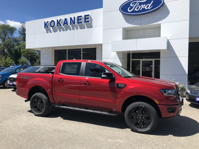 2020 Ford Ranger Lariat Rapid Red, 2.3L EcoBoost Engine with Auto Start ...