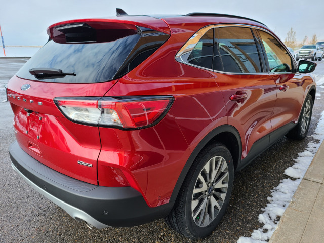 2020 Ford Escape Hybrid Titanium Rapid Red, 2.5L iVCT Atkinson-cycle I ...