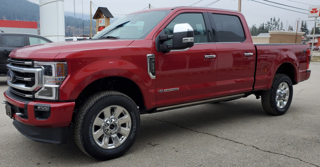 2020 Ford SuperDuty F-350 Platinum Rapid Red, 6.7L Power Stroke® V8 ...