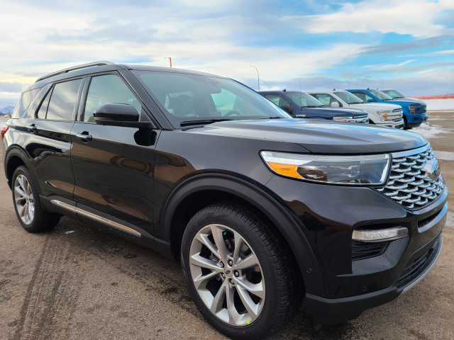 2021 Ford Explorer Platinum Agate Black, 3.0L EcoBoost® V6 Engine with ...