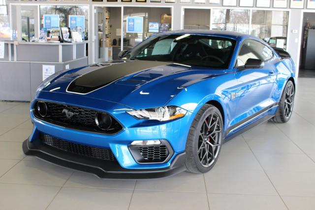 2021 Ford Mustang Mach 1 Velocity Blue, 5.0L Ti-VCT V8 Engine | Larry ...