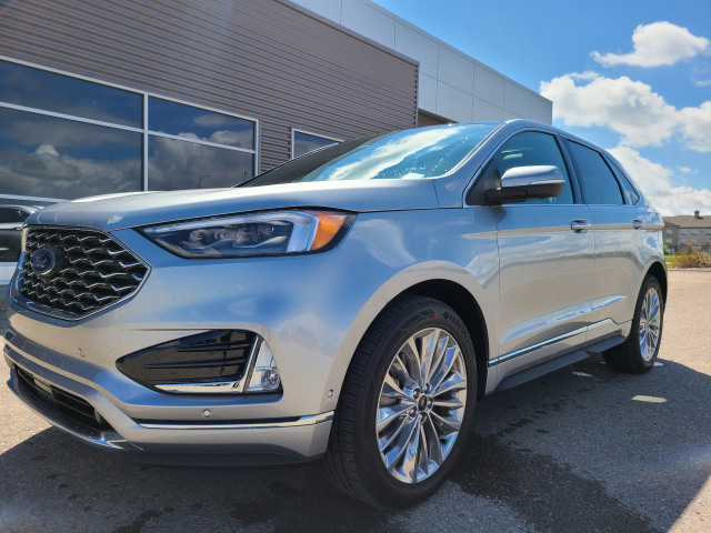 2021 Ford Edge Titanium Iconic Silver, 2.0L EcoBoost® Engine | Castle ...