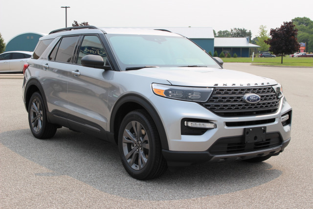 2021 Ford Explorer XLT Iconic Silver, 2.3L EcoBoost I-4 Engine with ...
